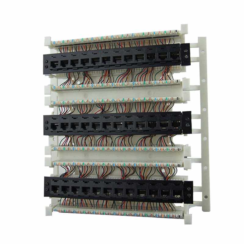 300 Pair 110 Wiring Block with RJ45 Connectors