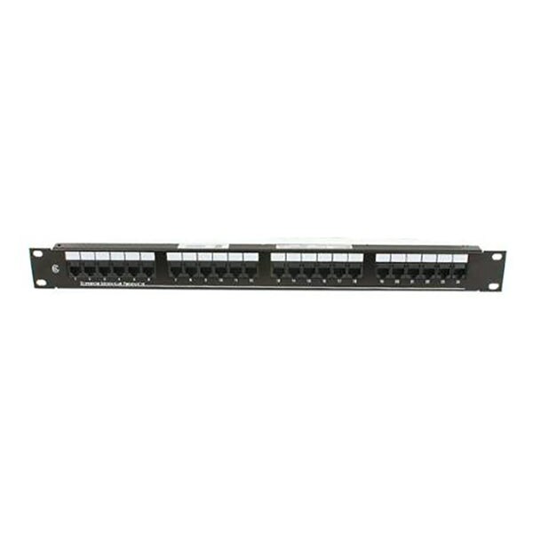 Optical Cable Corporation Rack Mount Category 6 Patch Panel, 24-Port ...