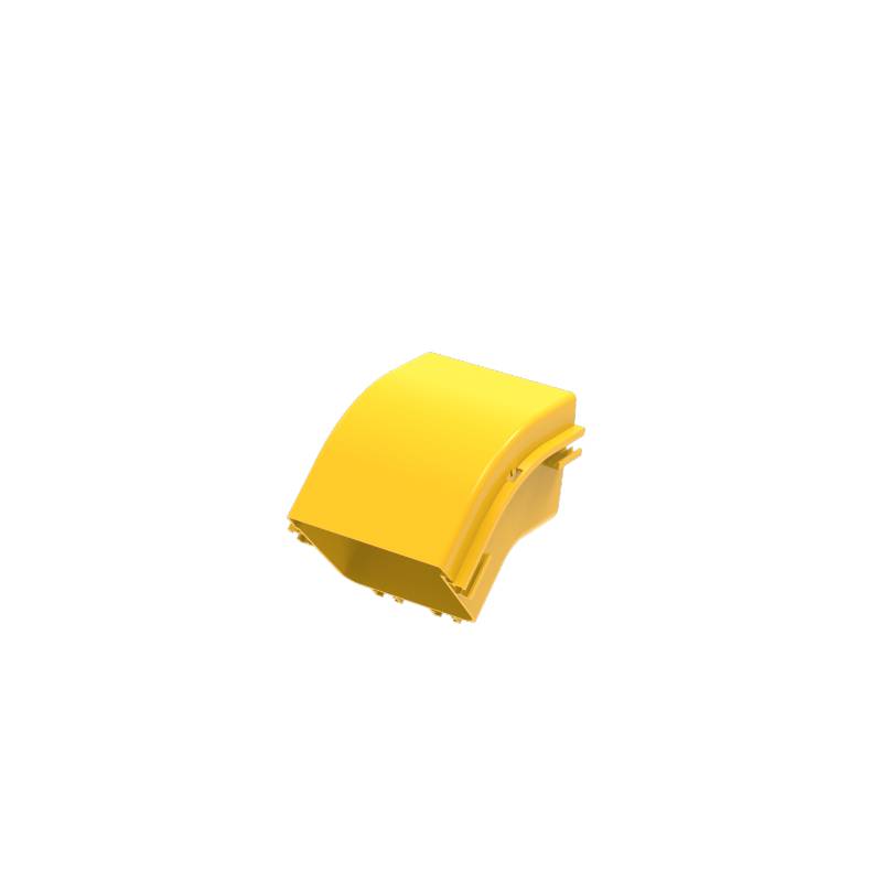 Top Cover for 45° External Riser - Yellow FD120Y-ER45C-P