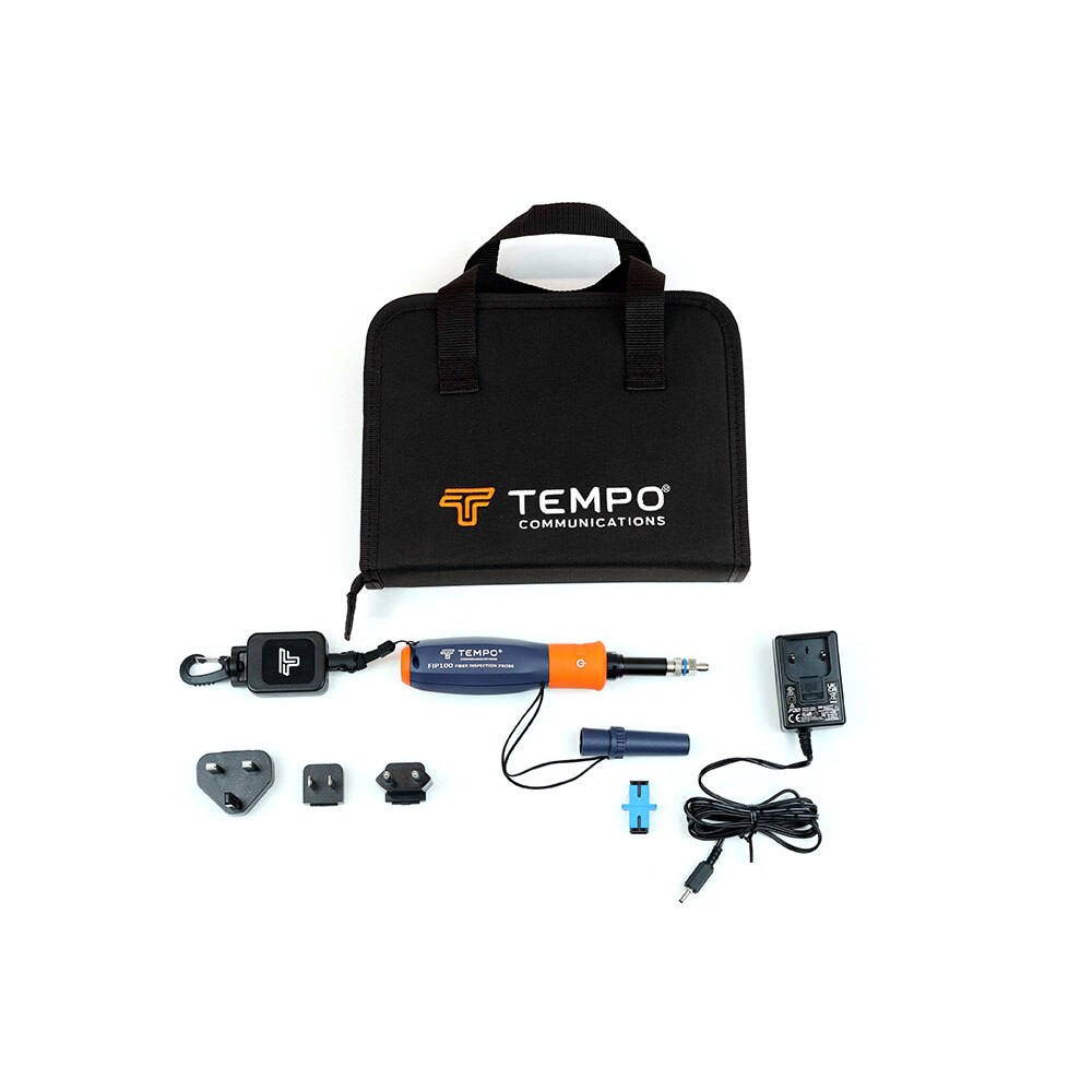 Tempo FIP100 Fiber Inspection Probe Kit with SC/UPC Bulkhead