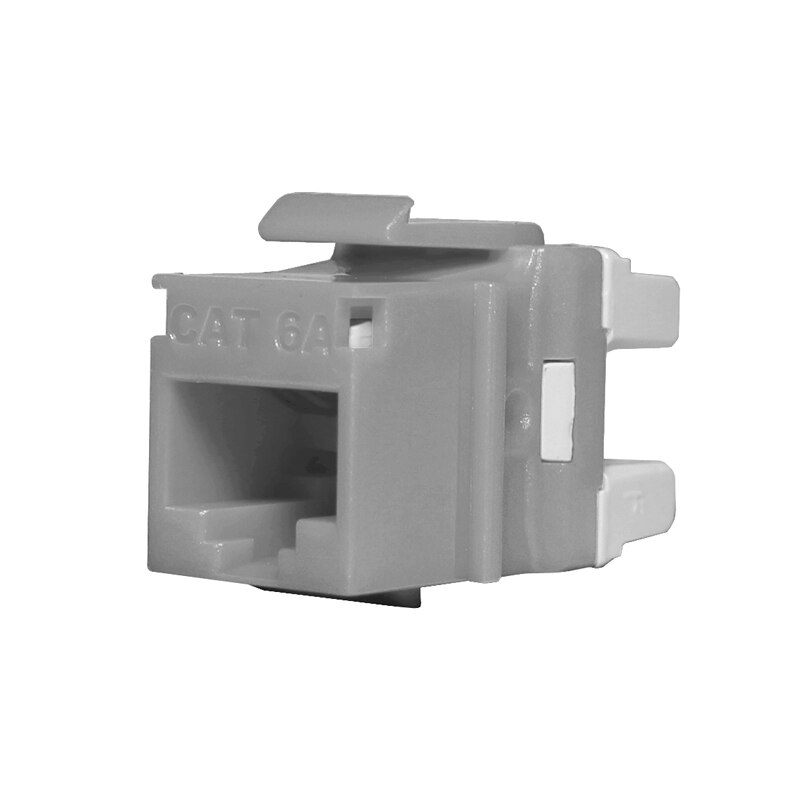 Signamax KJ458MT-C6AC-YE CAT6A Keystone Jack in Gray