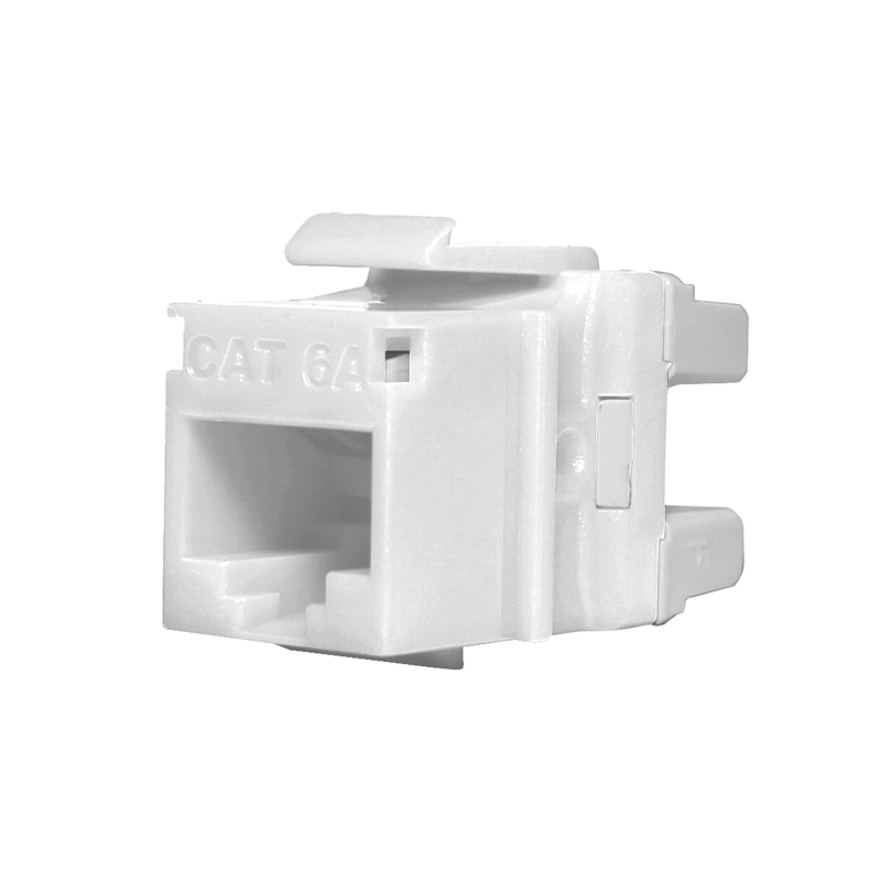 Signamax KJ458MT-C6AC-WH CAT6A Keystone Jack in White