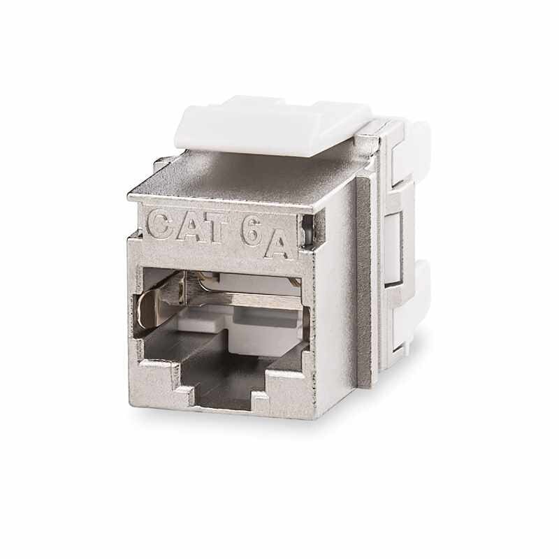 Category 6A Screened High-Density MT-Series Keystone Jack | KJS458MT-C6AC