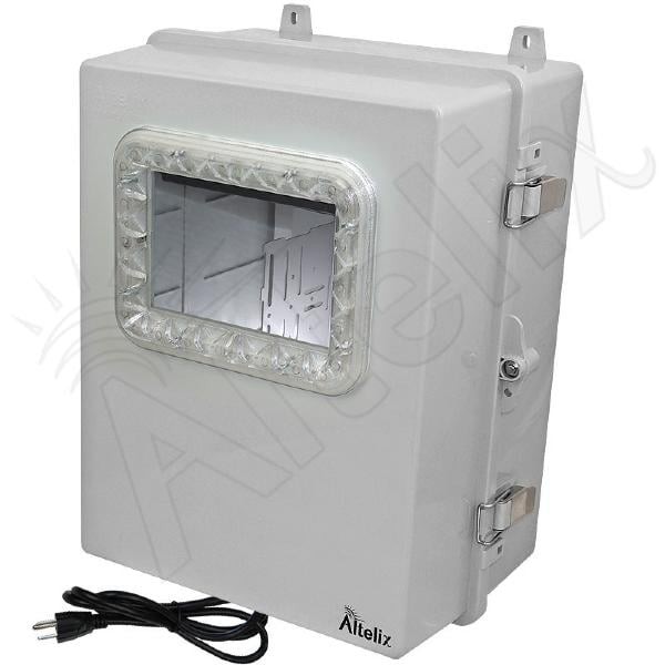 Altelix Polycarbonate NEMA 4X Weatherproof Enclosure w/ Window - 17.1 ...